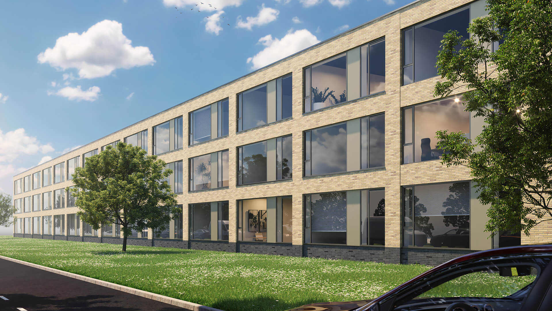 Locaties van onze bouwprojecten in bedrijfsruimten en bedrijfsunits - Unity Units